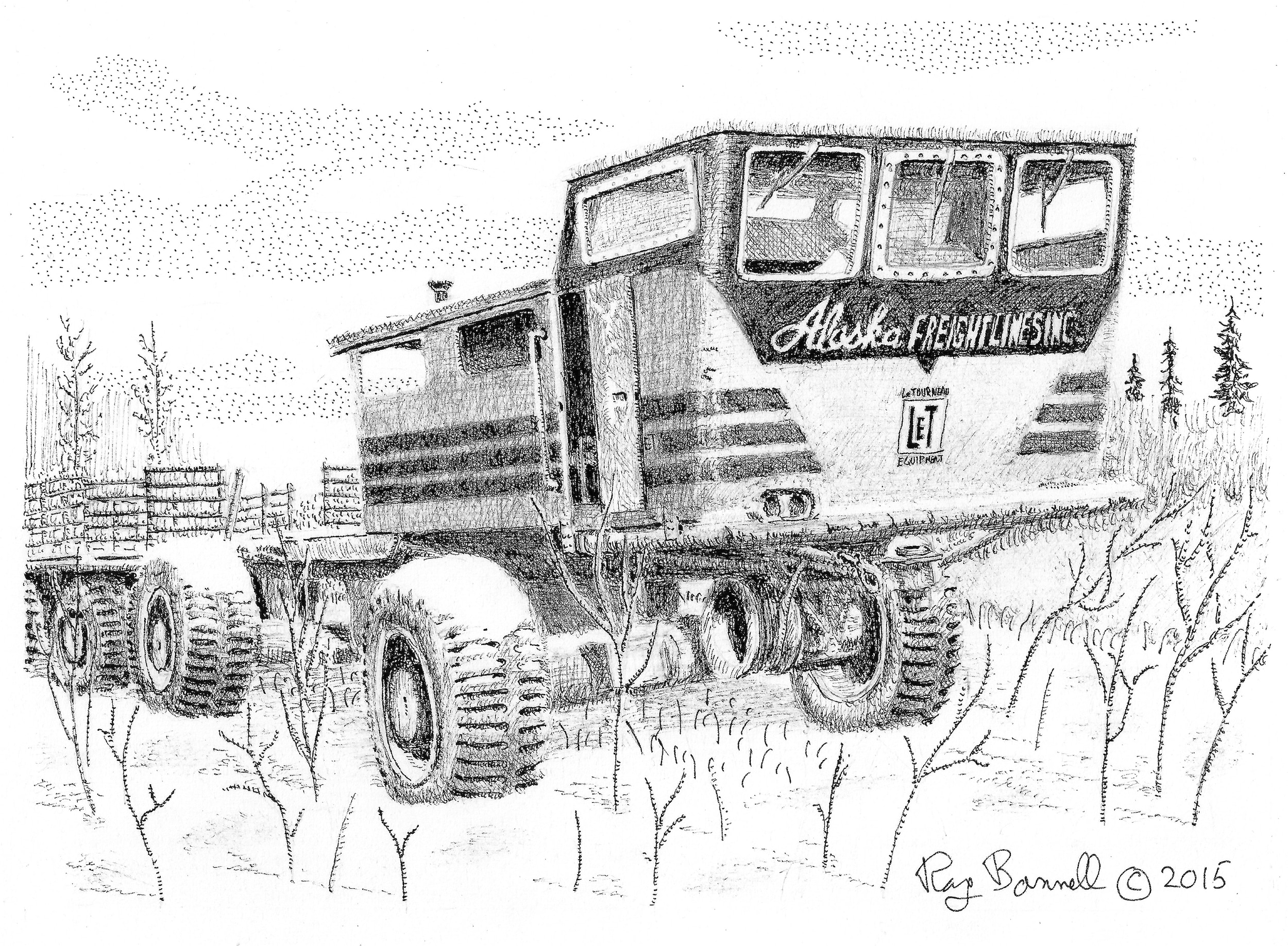 Last Frontier Magazine | LeTourneau Sno-Freighter