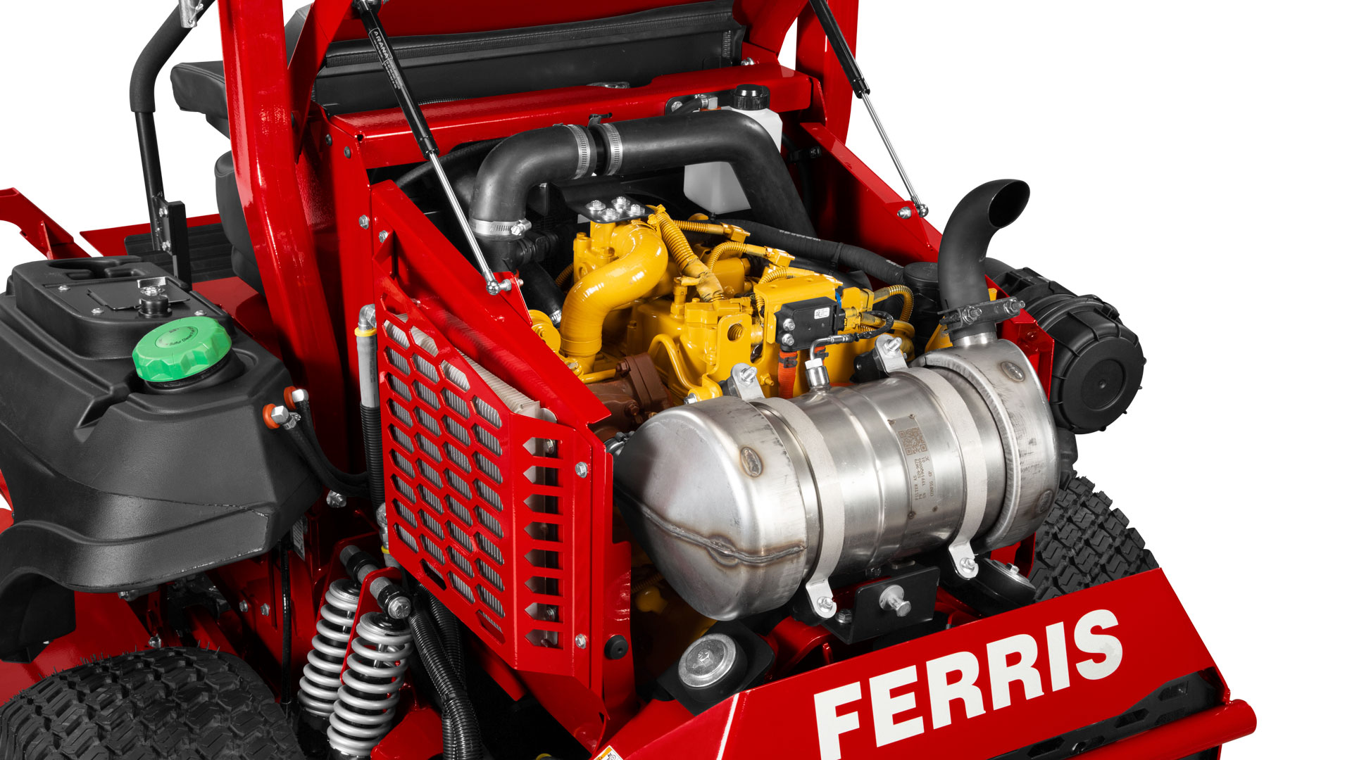 Ferris IS 6200Z Zero Turn Mower, CAT Turbo Diesel, 48 hp, 72 in for ...