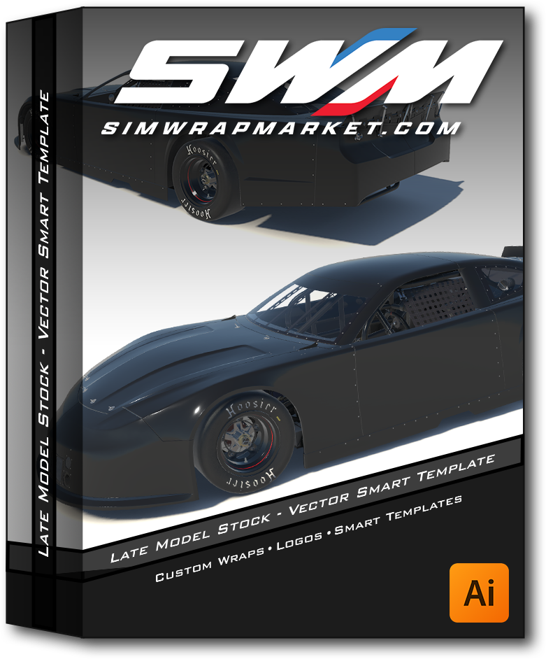 Dirt Street Stock - Vector Smart Template