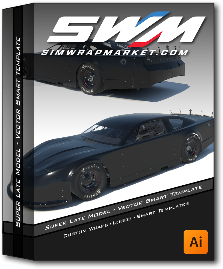 Late Model Stock - Vector Smart Template
