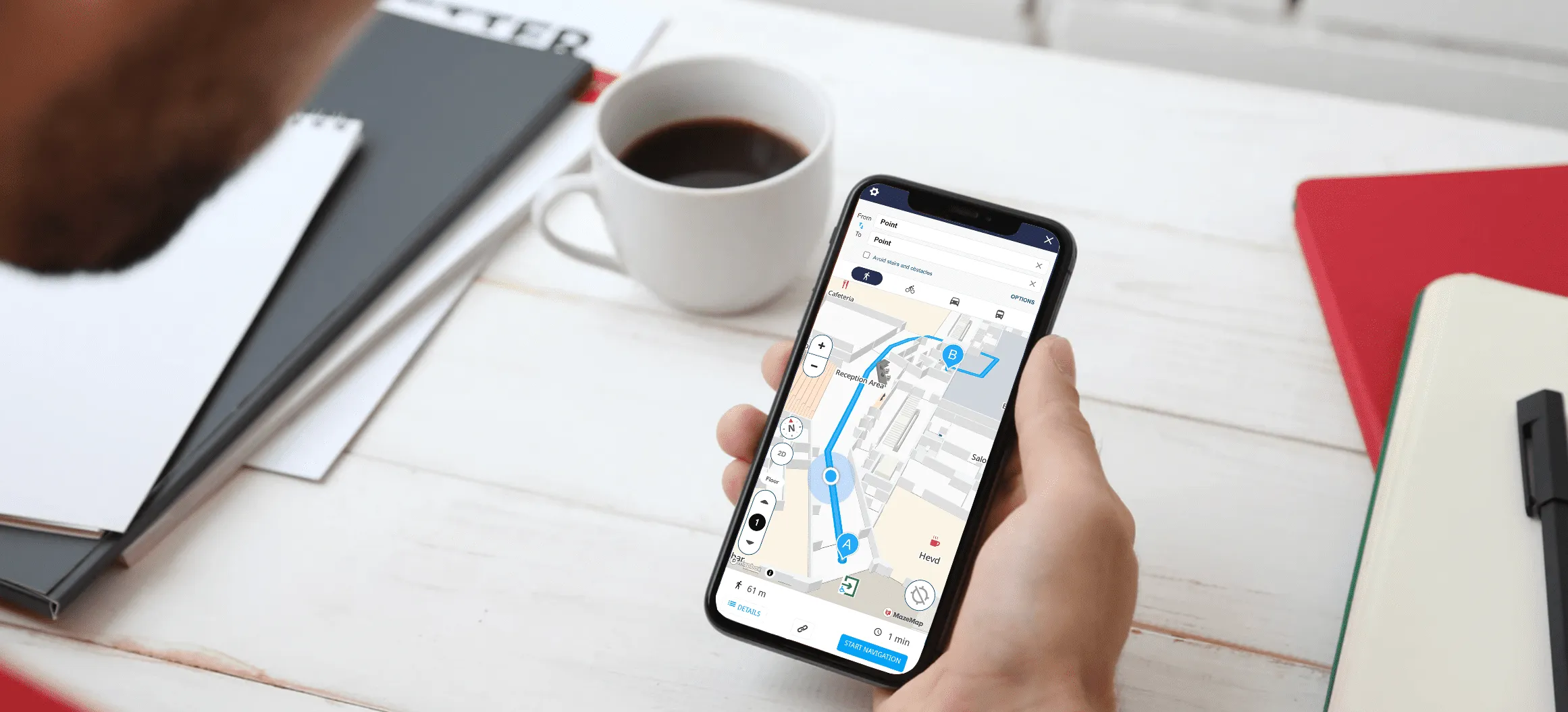 Indoor and outdoor maps