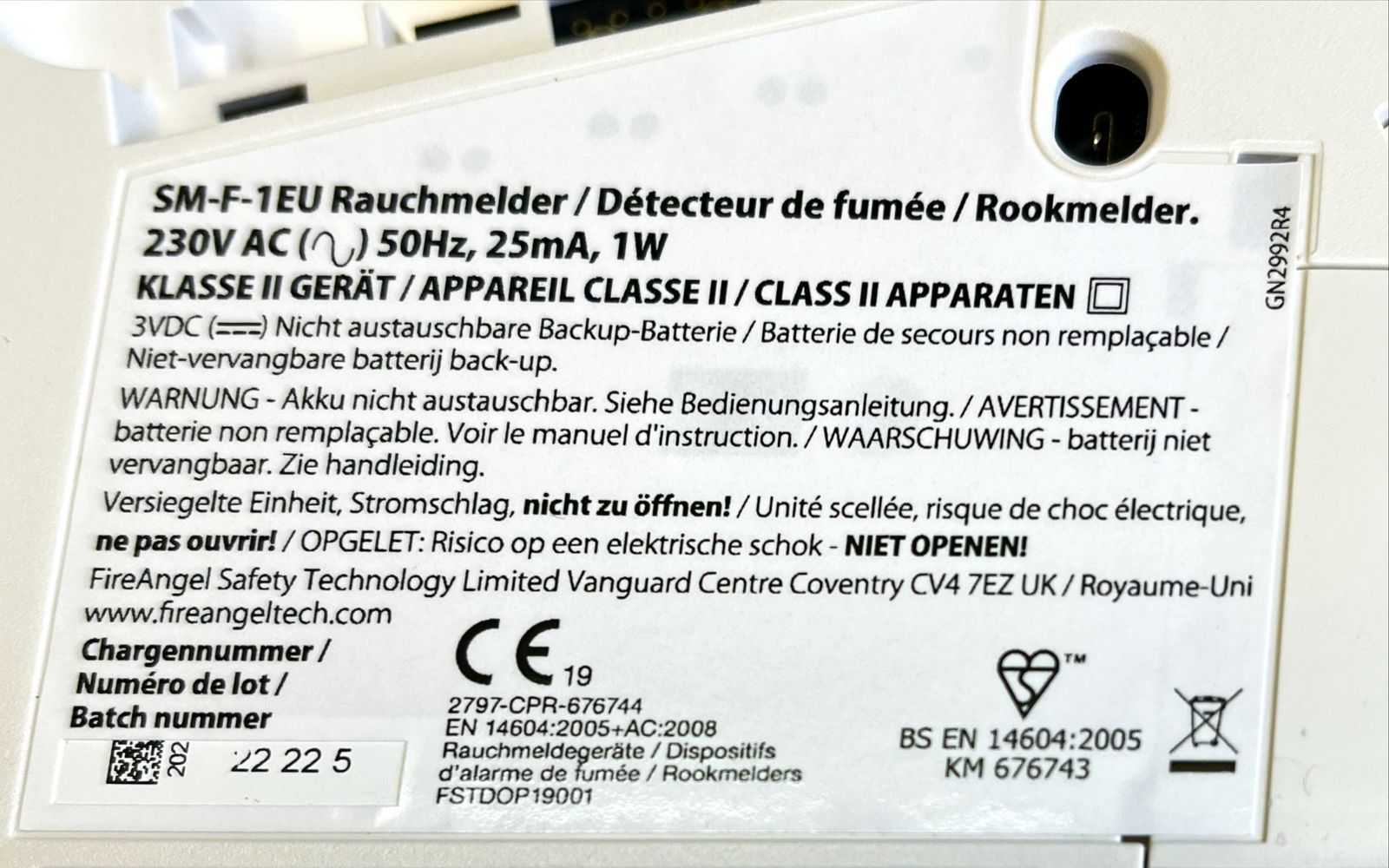 Declaration of Performance & CE verklaringen voor alle FireAngel ...