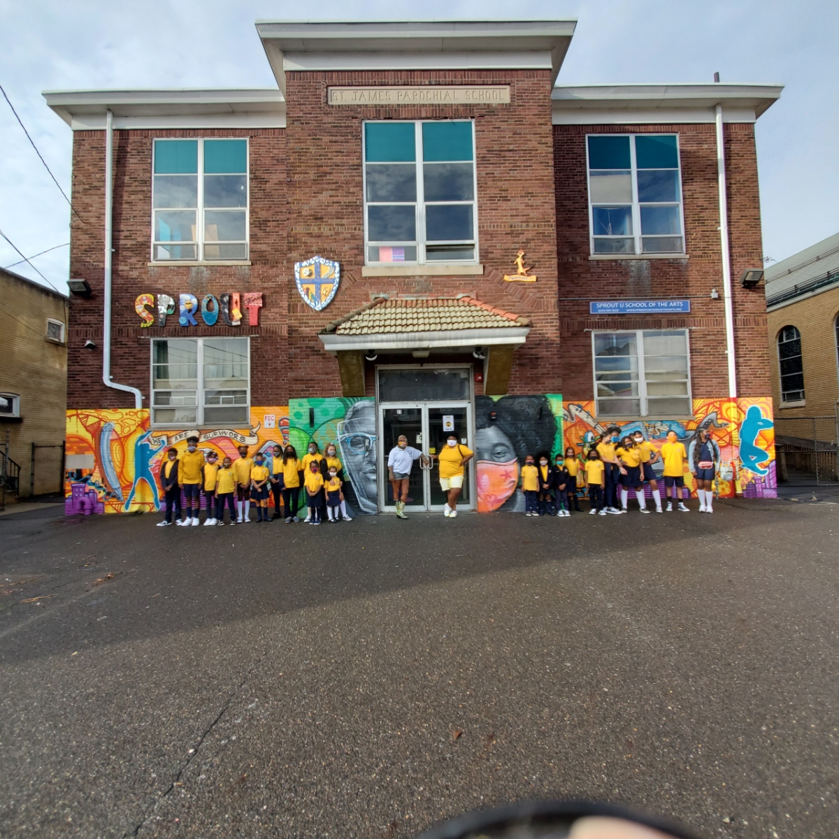 “We Are Survivors” Mural Unveiled at the Sprout U School of the Arts ...