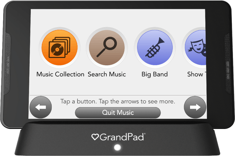 GrandPad Music