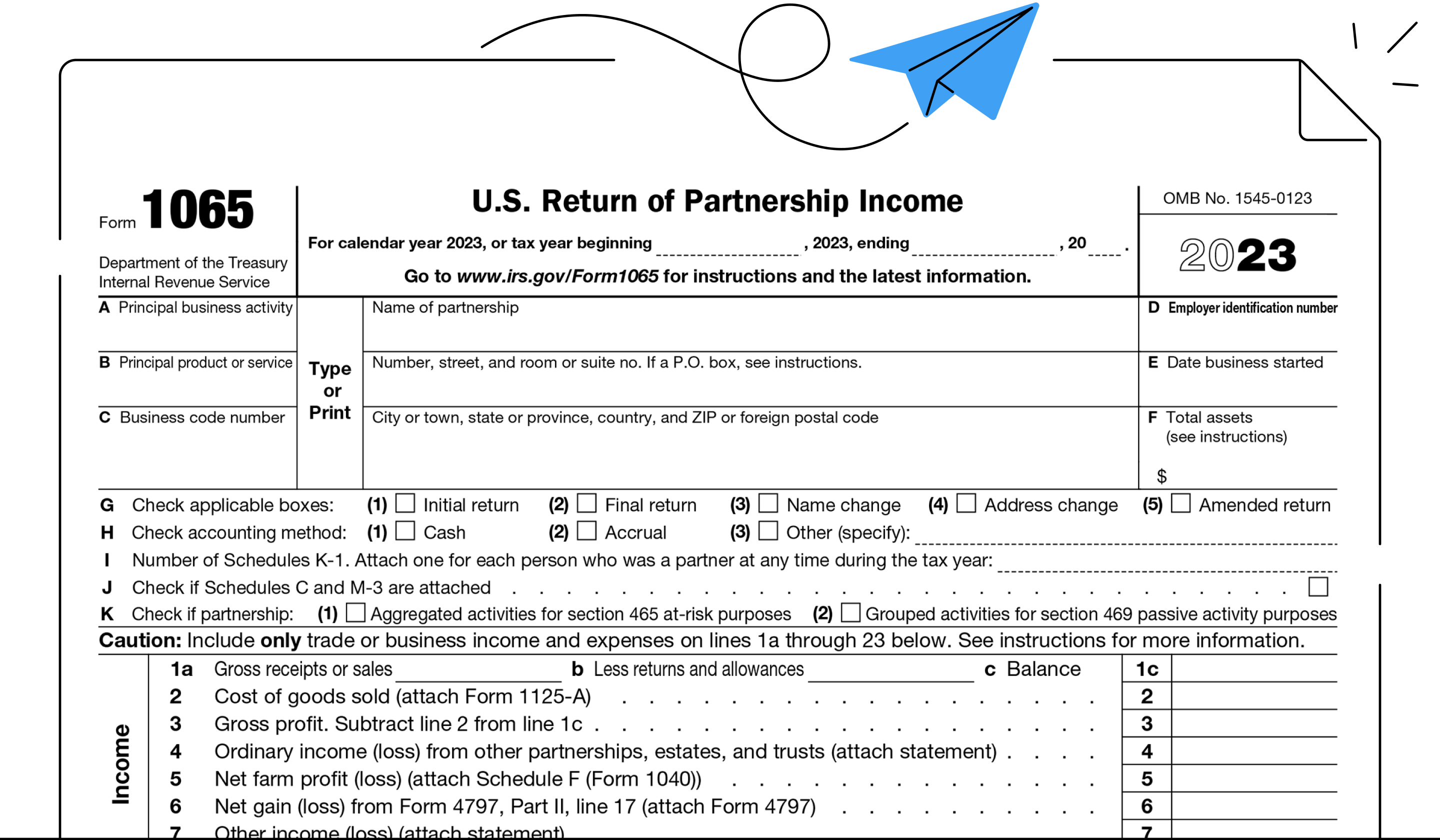 Understanding Partnership Taxation: A Guide to Form 1065, Small ...