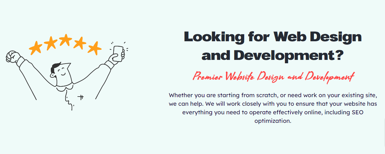 Website Design and Development | SEO Optimization Included