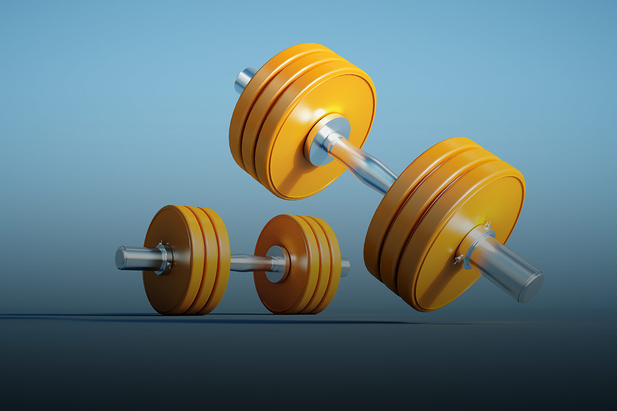 Complete Your Workout with Just a Set of Dumbbells