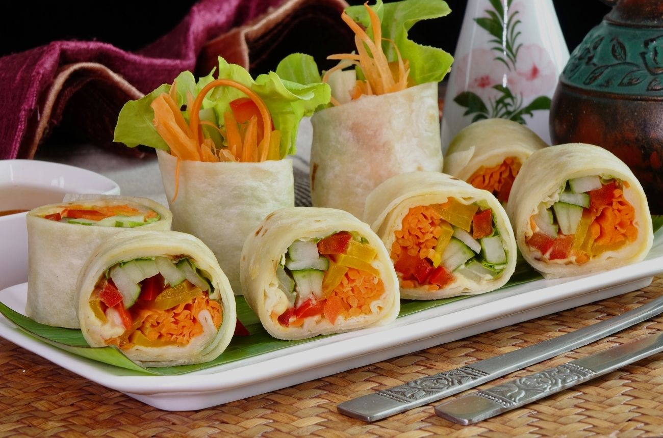 Learn & Try 10 Best Wraps & Rolls Recipes at Home | cult.fit
