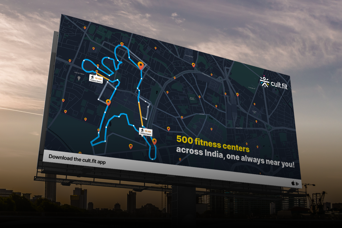 OOH campaign | cult.fit