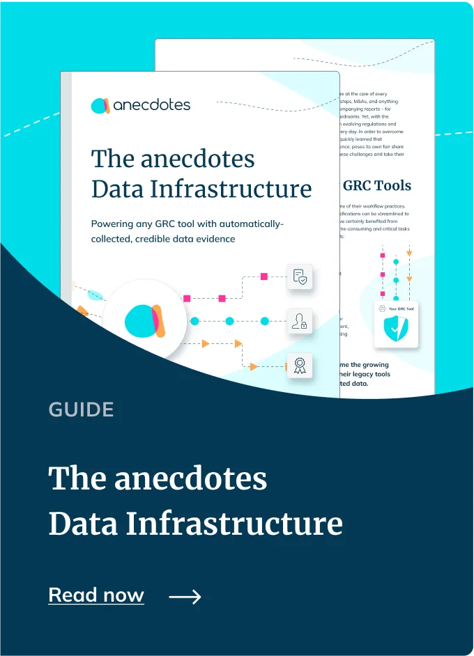GRC Powered by Data | anecdotes