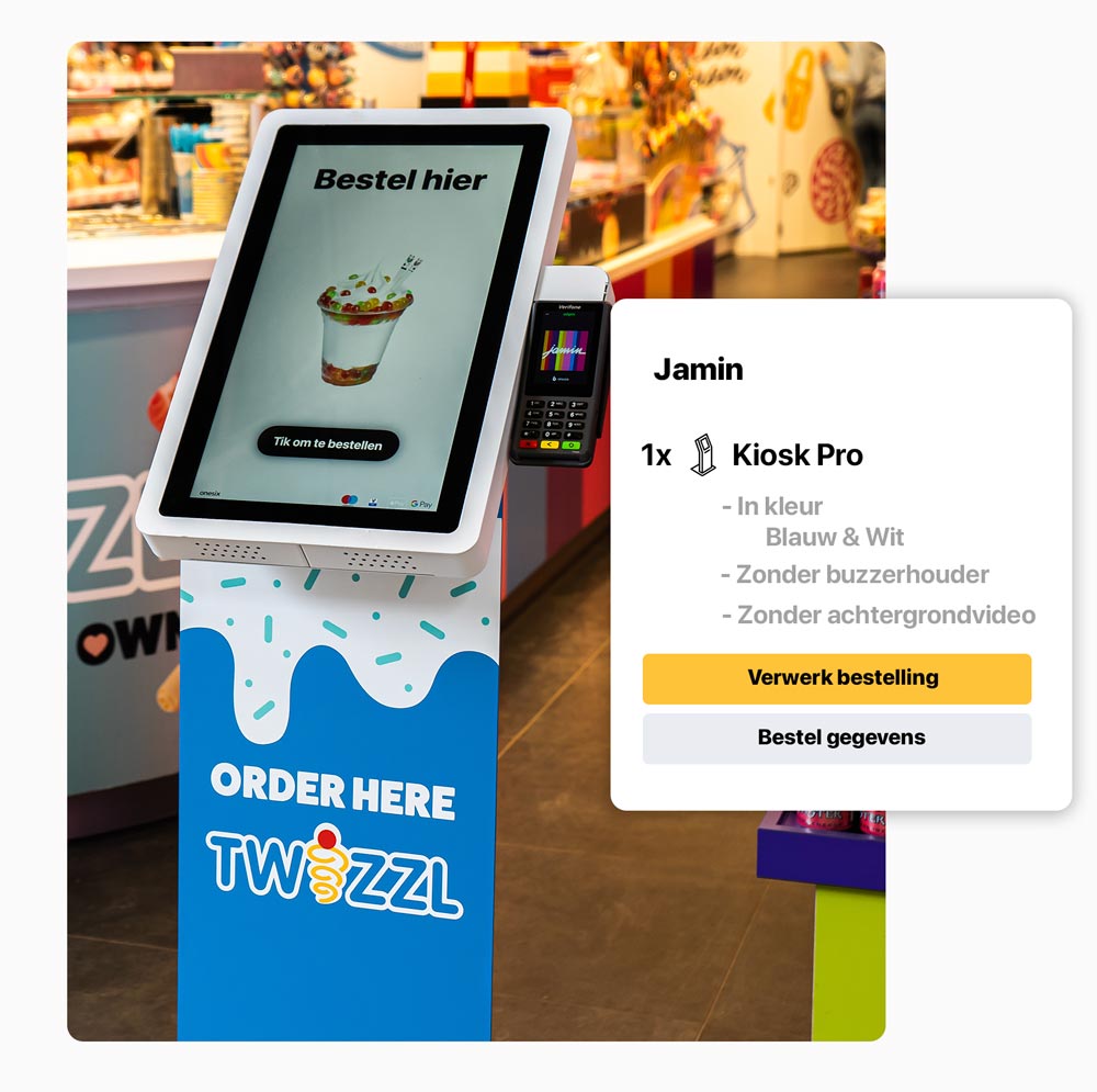 Kiosk Pro, the ordering Kiosk for every entrepreneur | Onesix