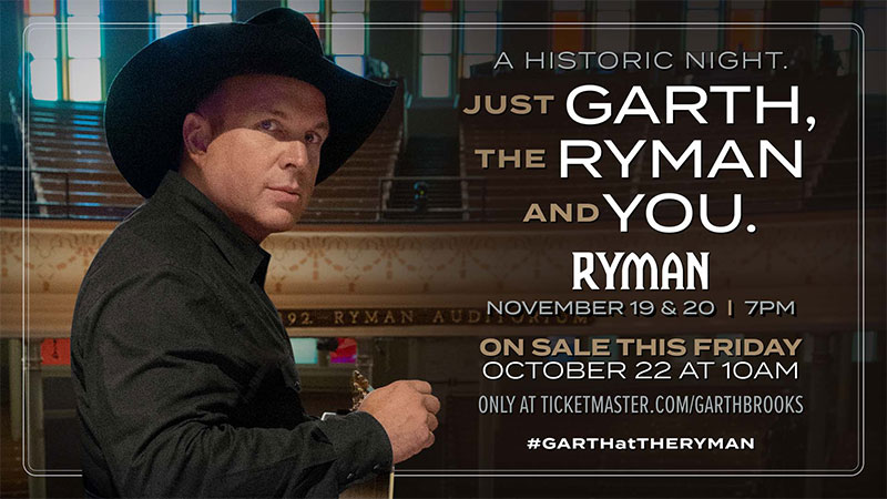 Garth Brooks | Nashville, TN