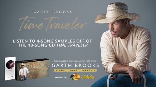 Garth Brooks | GARTH BROOKS RELEASES FOUR SONG SAMPLES FROM TIME TRAVELER