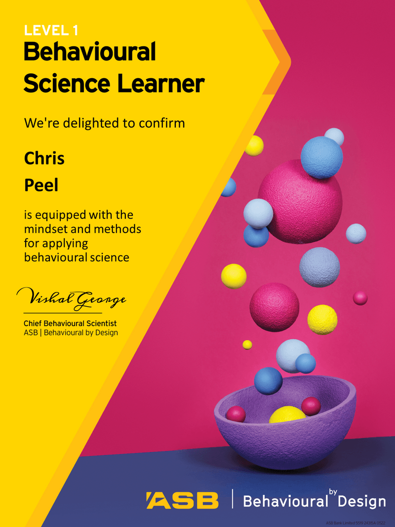 Chris Peel | Change-Makers of Behavioural by Design