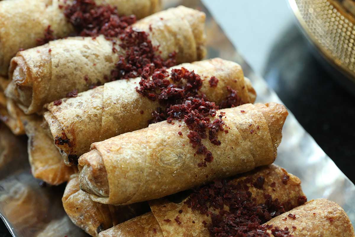 Musakhan Rolls Chicken Musakhan Rolls Recipe | How to Make Musakhan Rolls