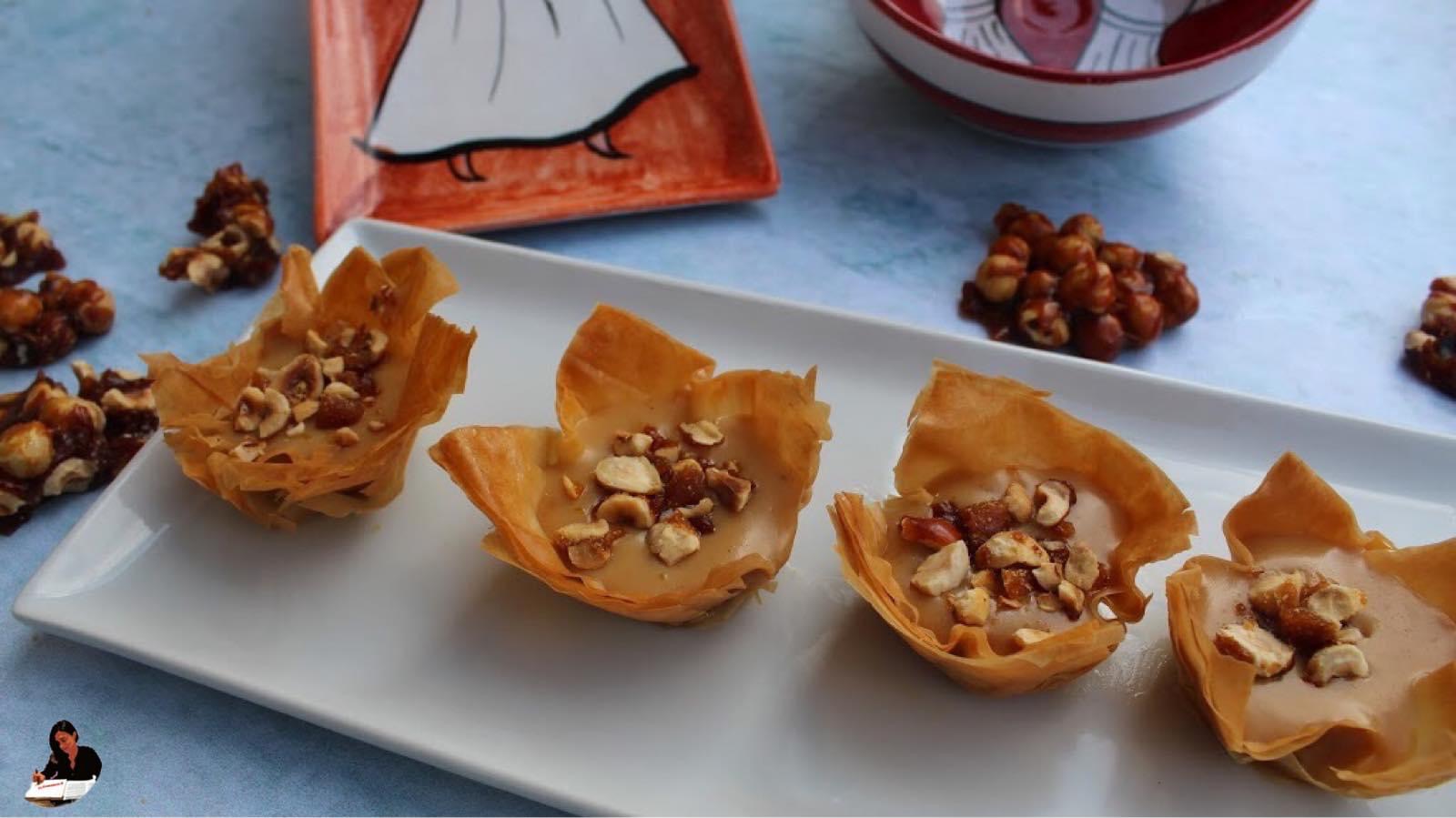 Muhallabia Praliné Baklava Cups