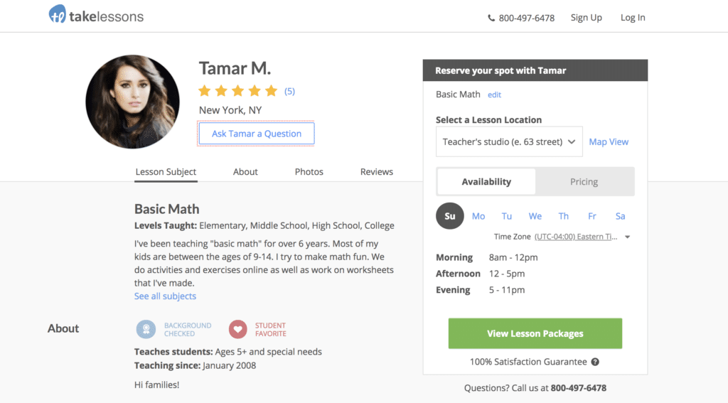 Take Lessons Review: How It Works