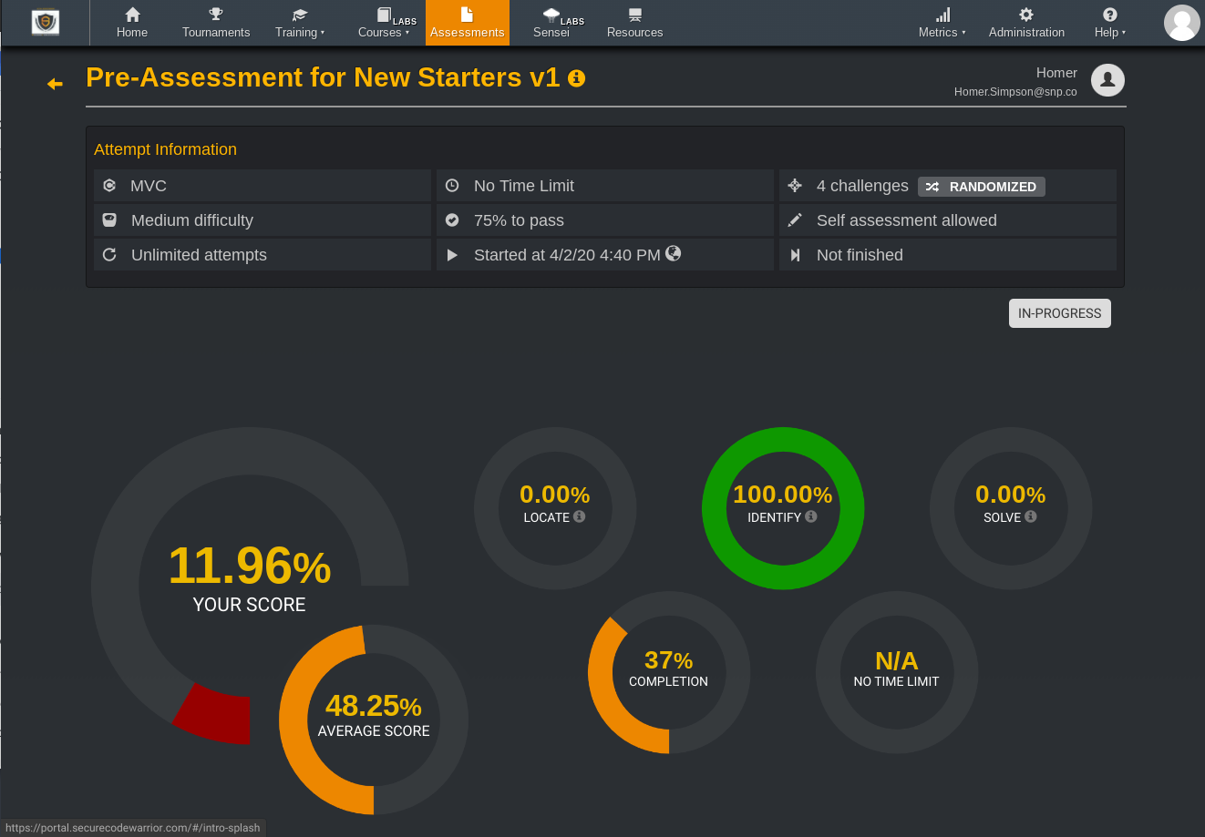 Secure Software Development Assessment | Secure Code Warrior Secure Software Development Assessment | Secure Code Warrior