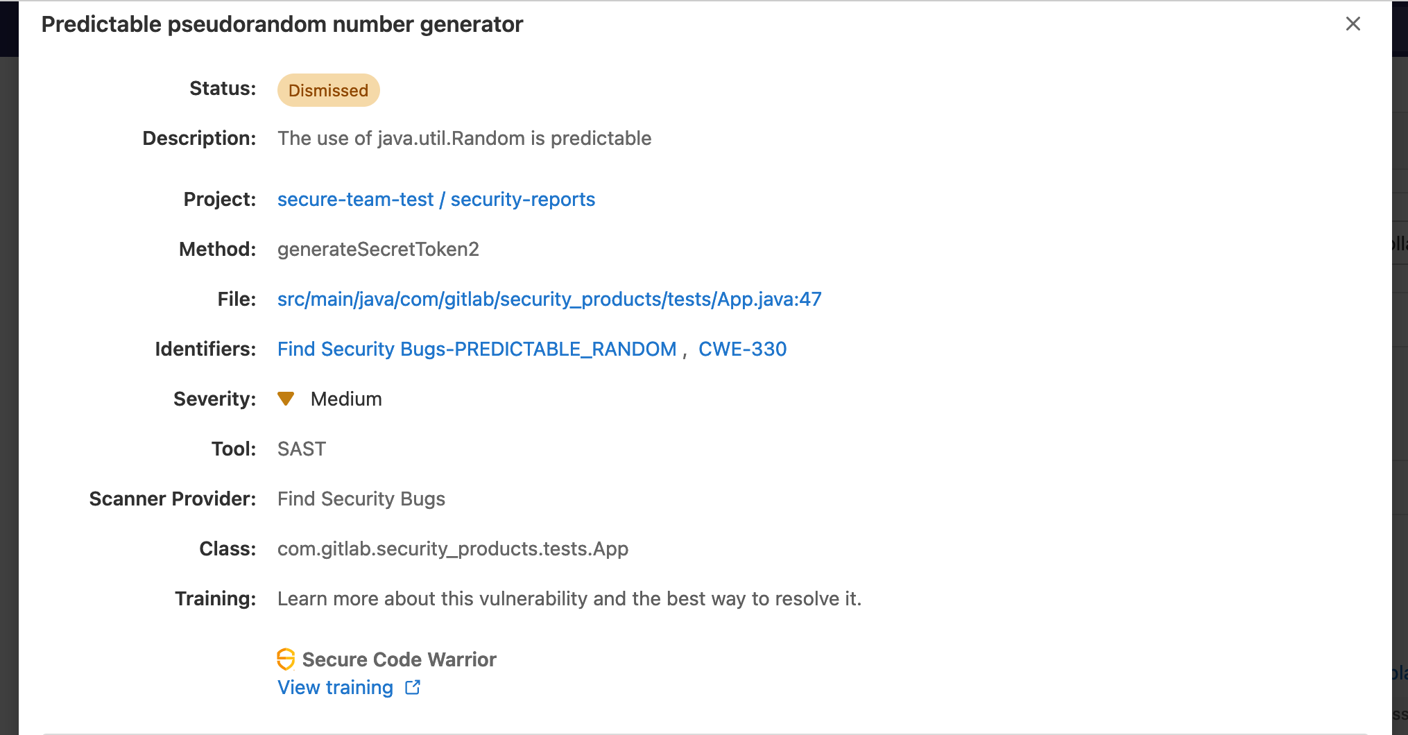 Secure Code Warrior Partner | GitLab