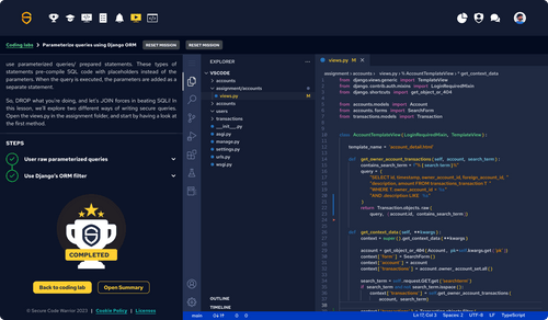 Secure Code Training for Developers | Secure Code Warrior