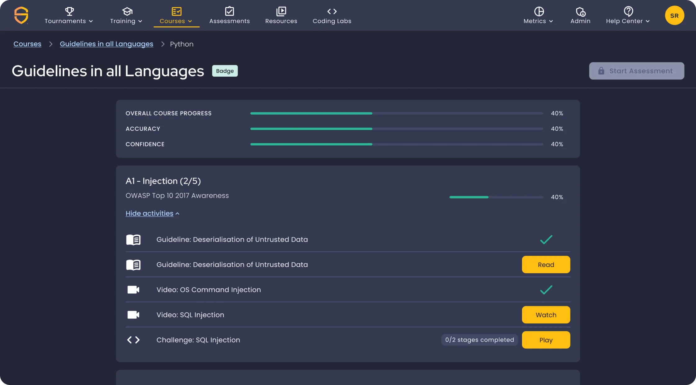 Secure Code Training & Learning Platform | Secure Code Warrior