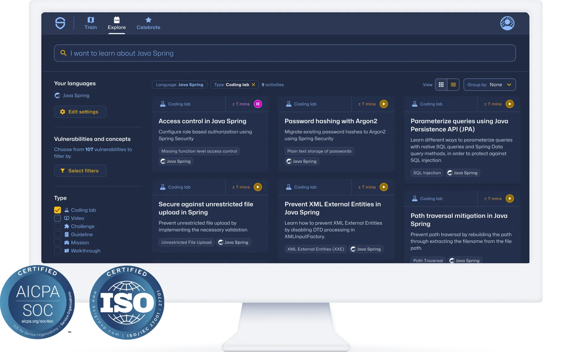 Secure Code Learning for Developers | Secure Code Warrior