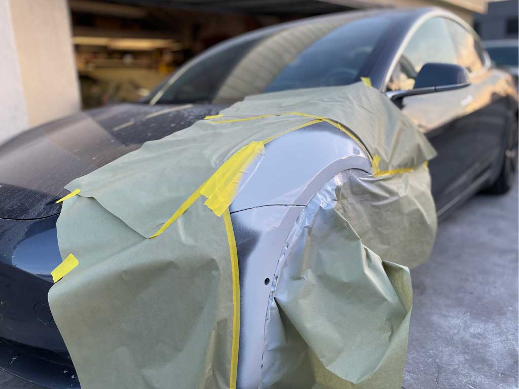 Tesla Model 3 Fender Repair | Regal Repair