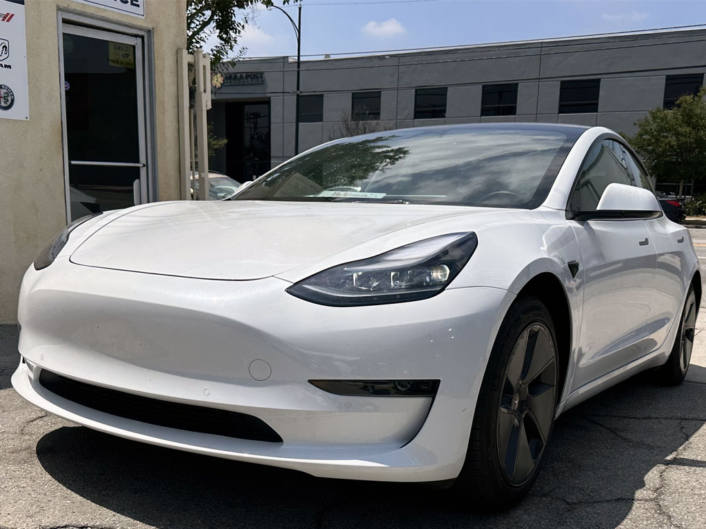 Tesla Model 3 Front Bumper Replacement and Paint | Regal Repair