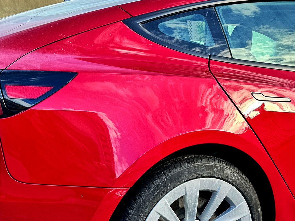 Tesla 3 Quarter Panel Repair | Regal Repair