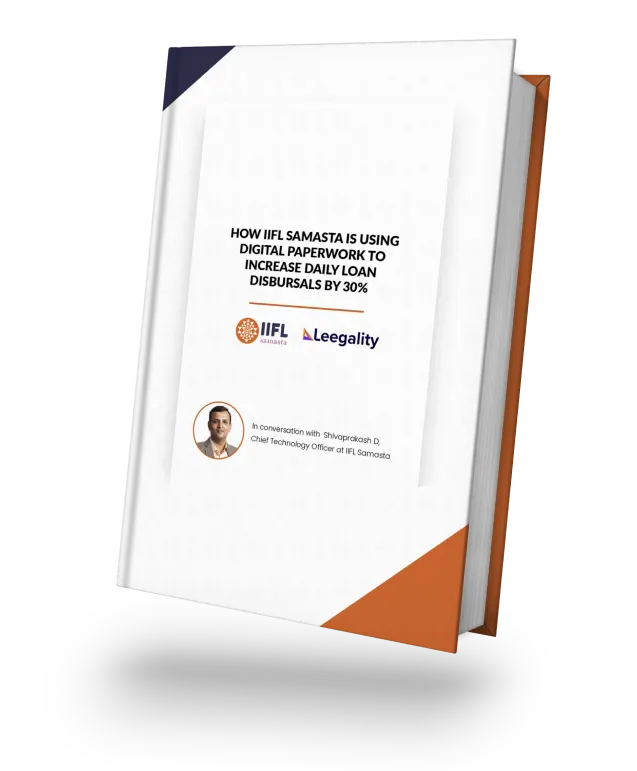 IIFL Samasta digitised their JLG Lending Document