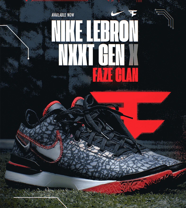 Nike LeBron Nxxt Gen x FaZe Clan - Reloft