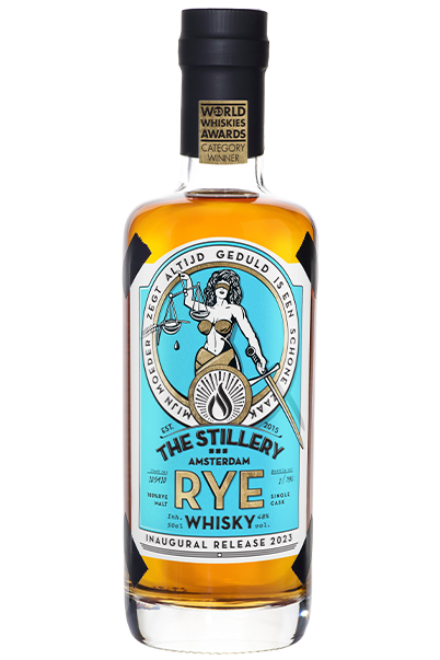 The Stillery Amsterdam Rye Whisky | Single Cask 100% Rye Malt | Organic