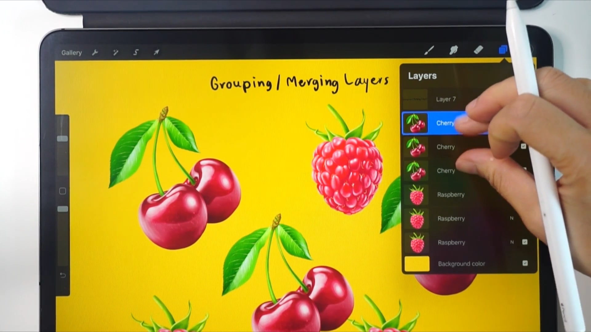 How to Merge Layers in Procreate: When to use Group vs Merge - 🖌️ ...