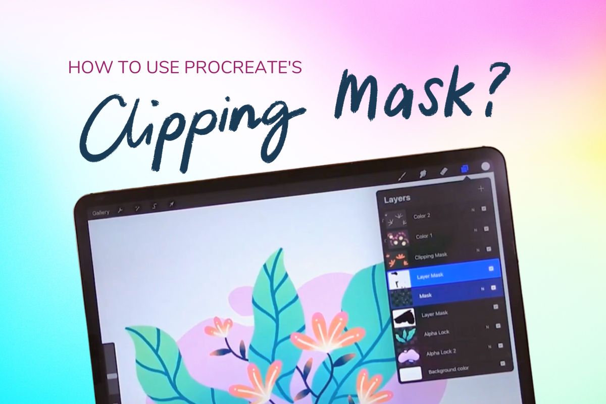 Clipping Mask in Procreate: How and When to Use Masks in Your Work - 🖌️ ...