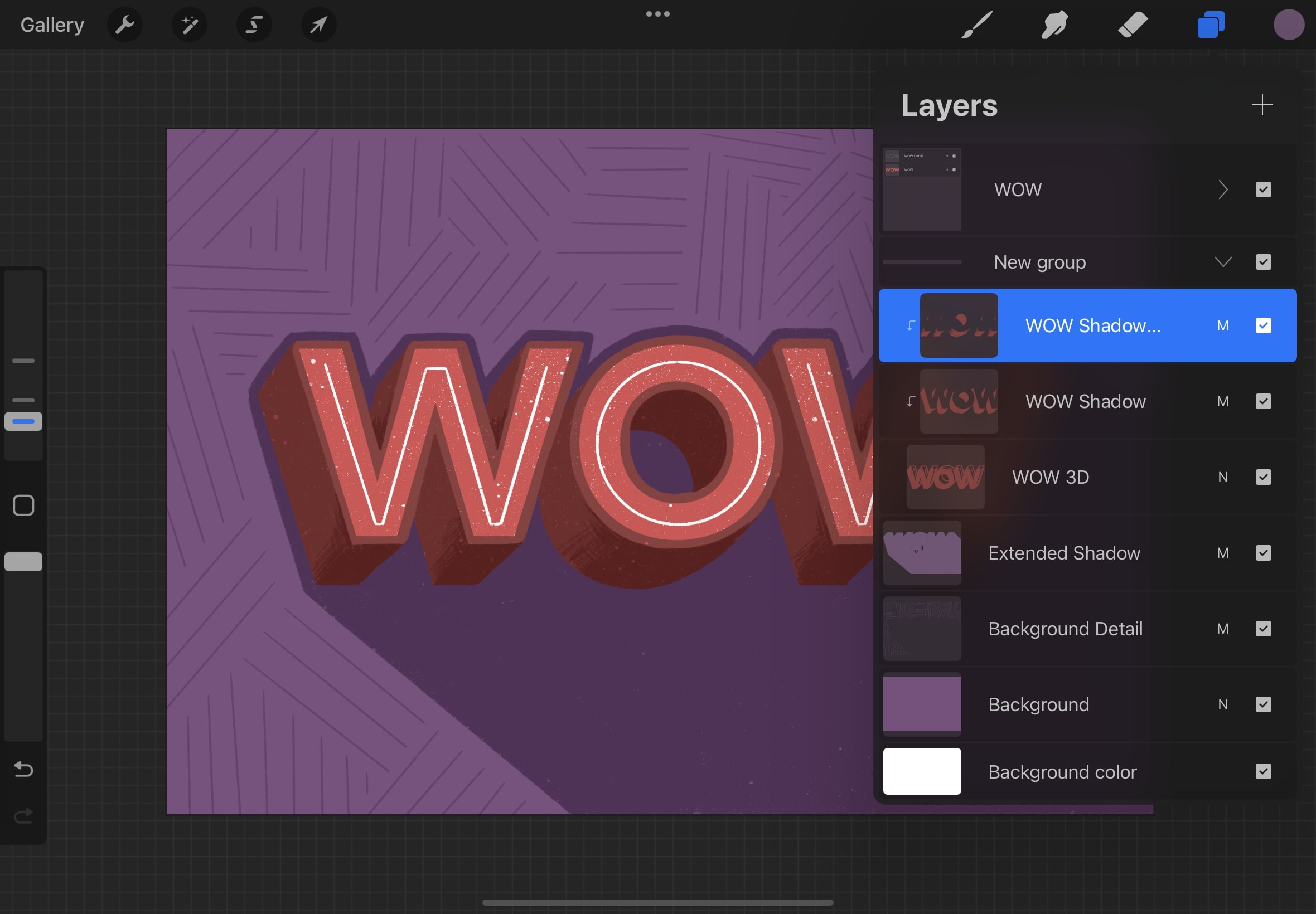 How to Group Layers in Procreate iPad - Homeostasis Lab