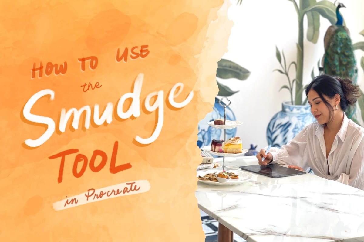 2 Ways to Use the Smudge Tool Procreate - 🖌️ Procreate.courses