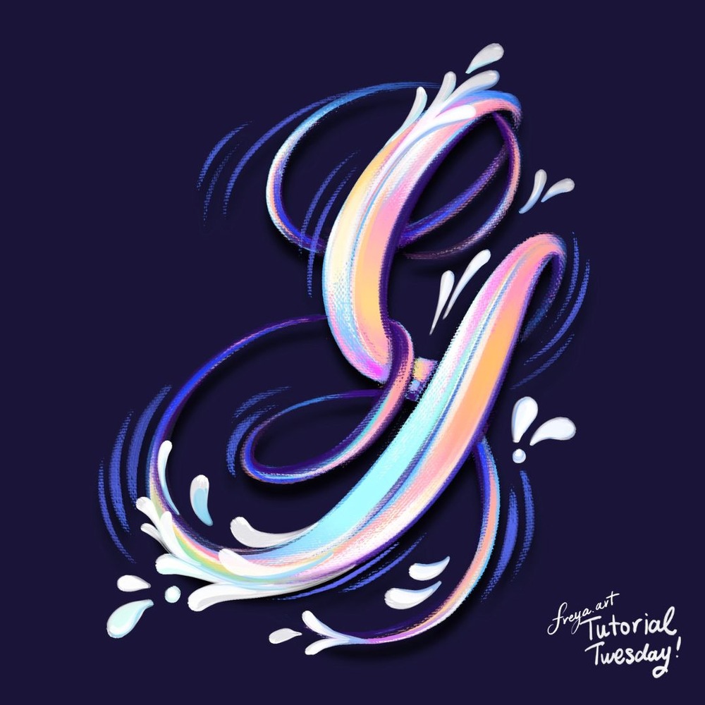 Artistic Lettering Brush Tutorial for Procreate