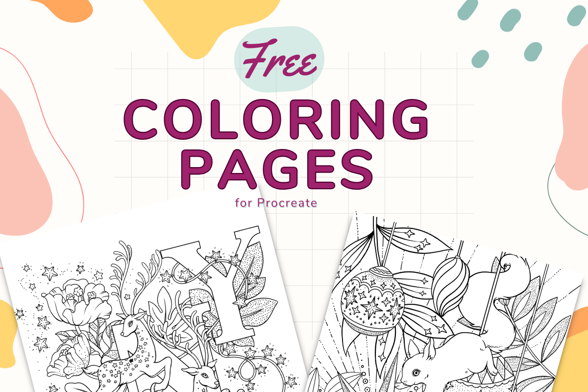 Colouring Pages For Procreate Free