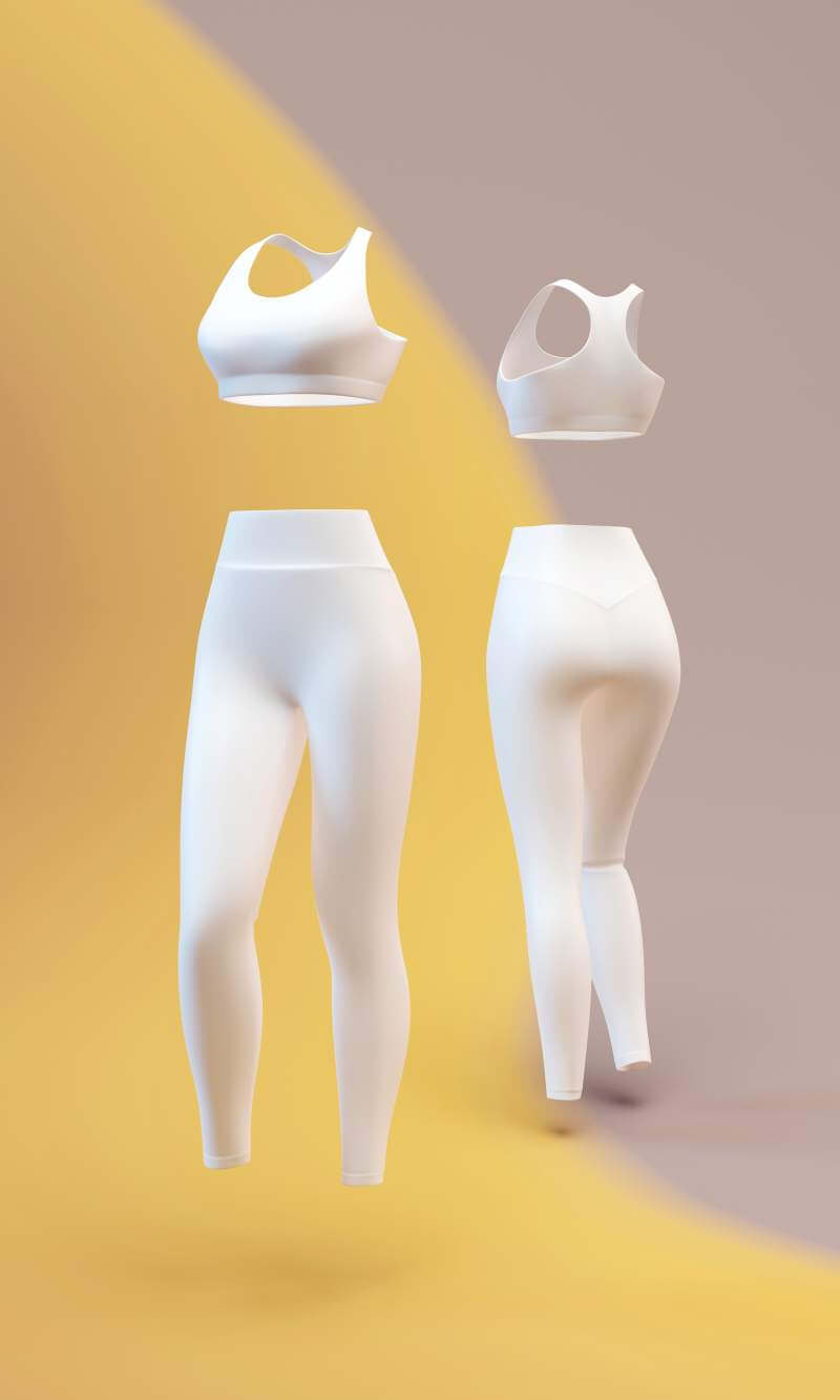 👗👖 Procreate 3D Model pack: Fashion and clothing