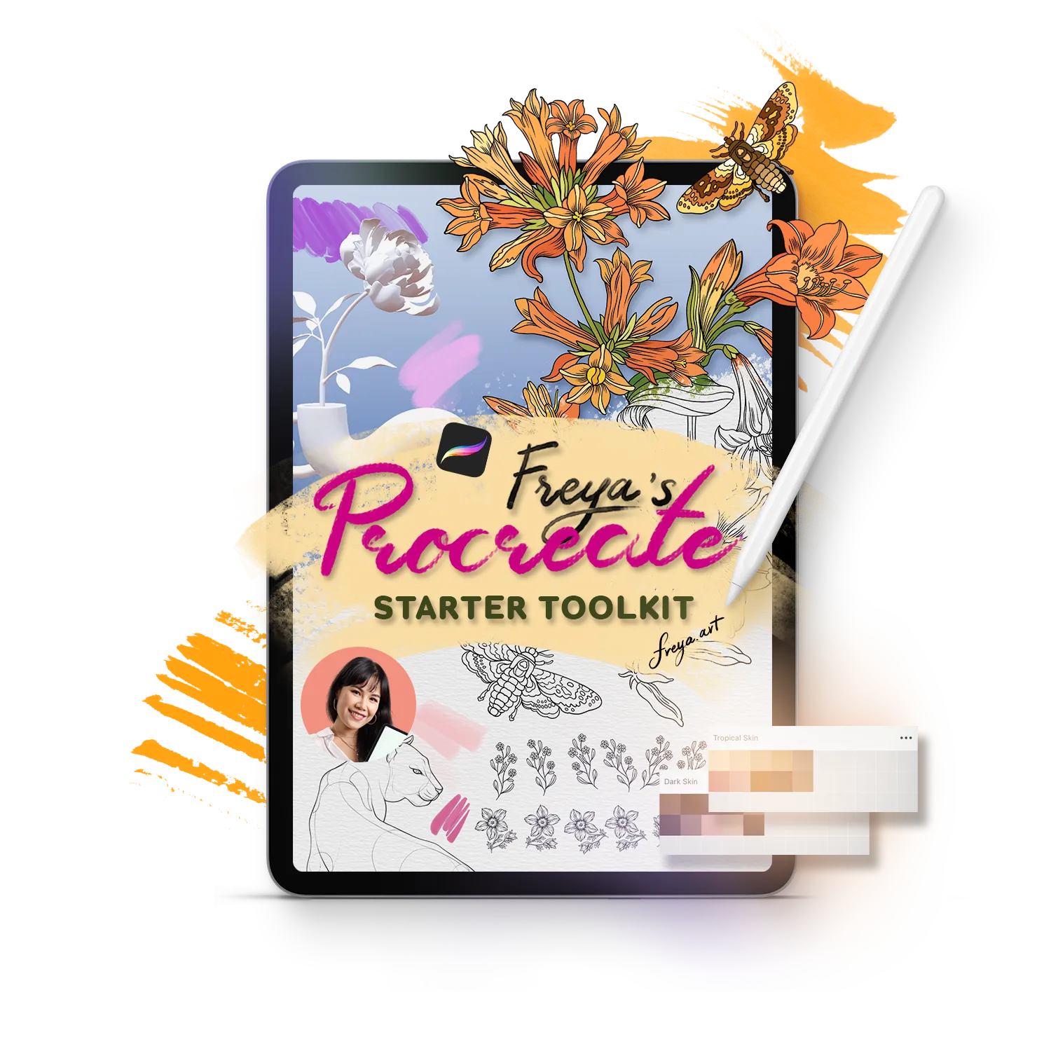 Procreate Toolkit by Freya Kotchakorn