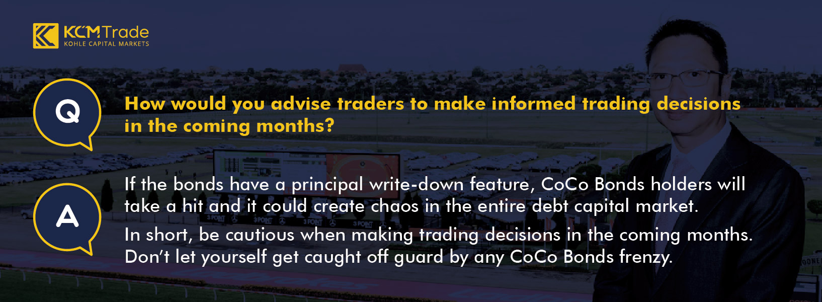 KCM Trade accurately predicted the current situation of Swiss Credit ...