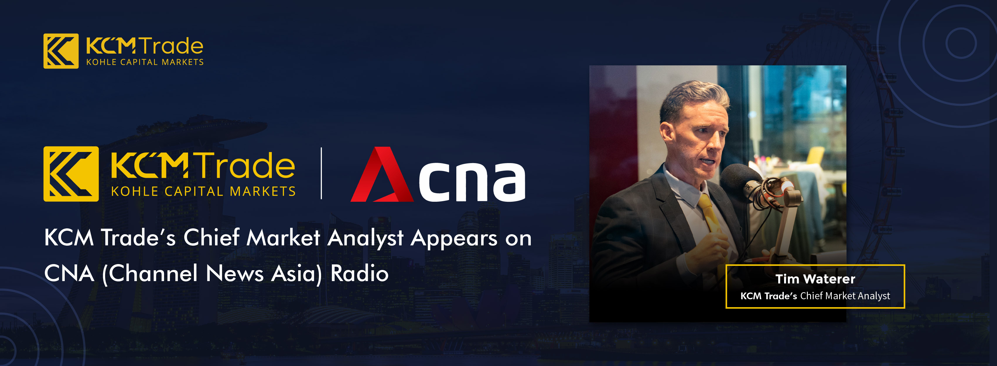 KCM Trade’s Chief Market Analyst Appears on CNA (Channel News Asia ...