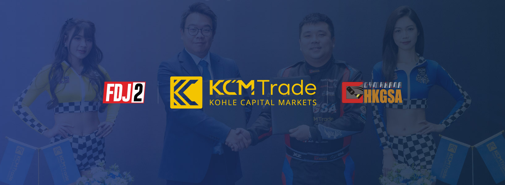 KCM Trade sponsorise exclusivement l'équipe de course HKGSA dans le championnat japonais de ...