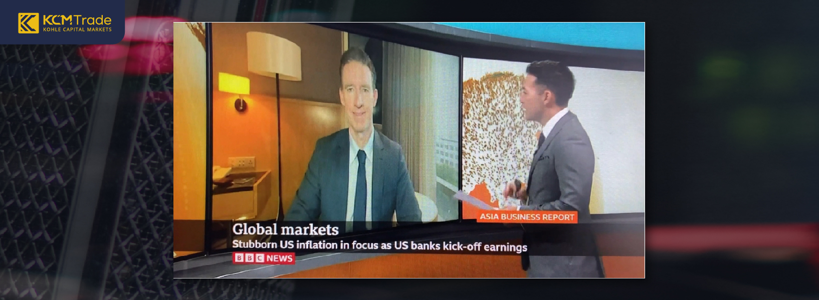 KCM Trade's Chief Market Analyst Discusses Market Trends in BBC ...