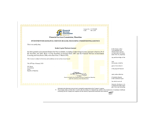 KCM Trade - Regulation