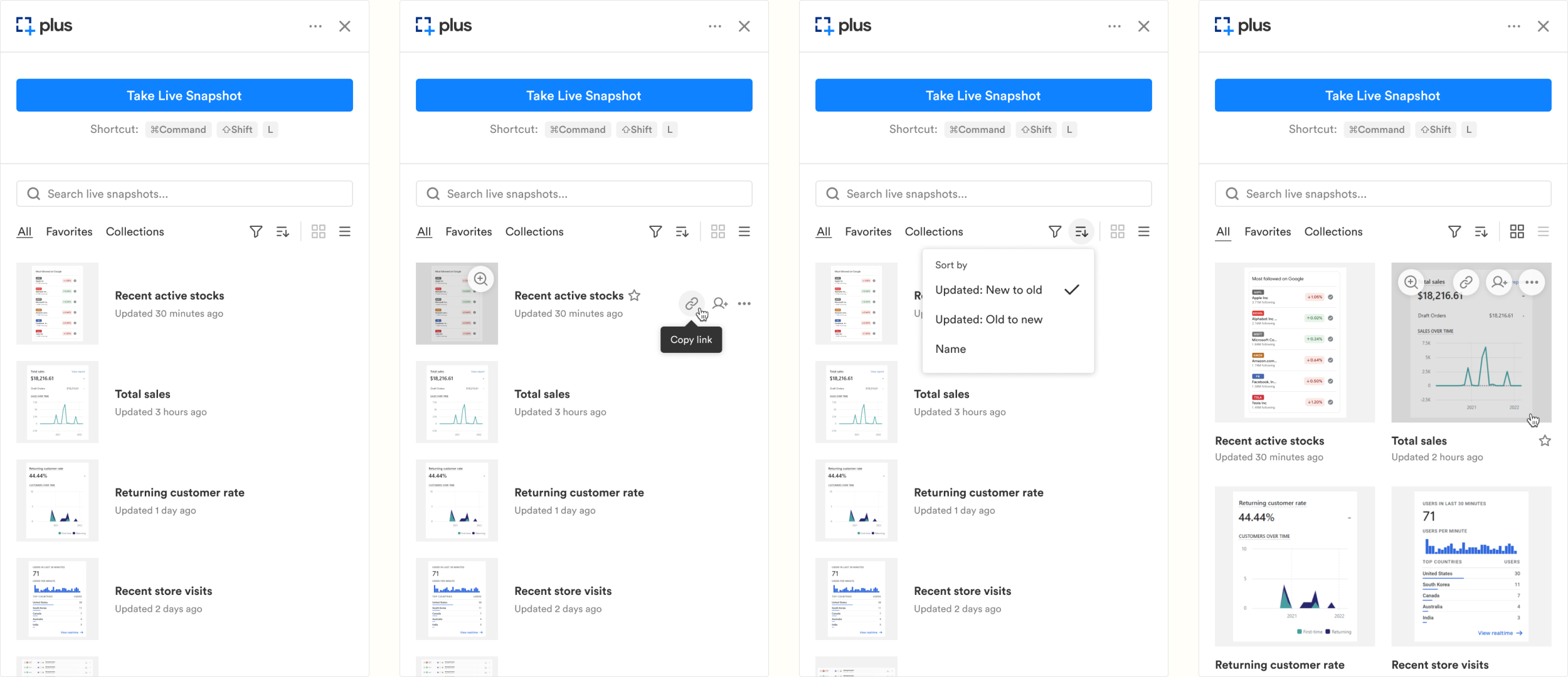 Jimmy Noyes | Plus - Live Snapshots