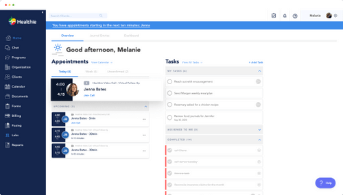 Healthie | HIPAA Compliant EHR and Engagement Software