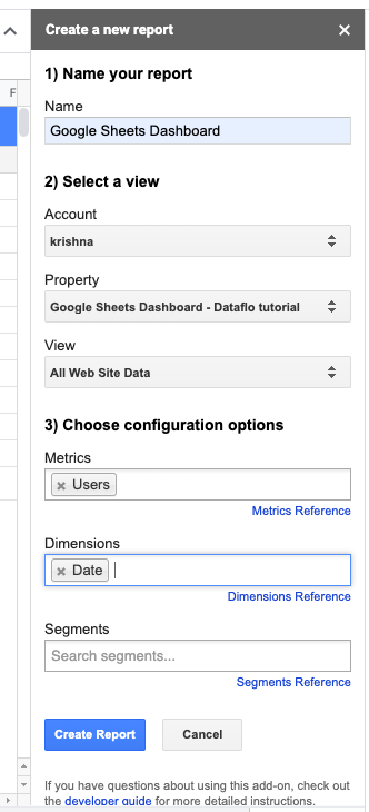 How To Create A Dashboard In Google Sheets | Dataflo