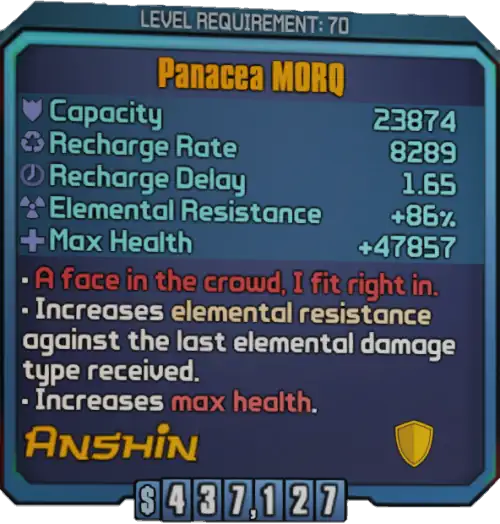 MORQ • TPS – Legendary Shield | Lootlemon