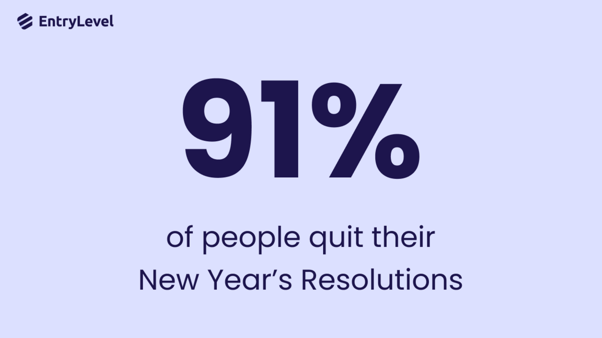 Quit for your career goals